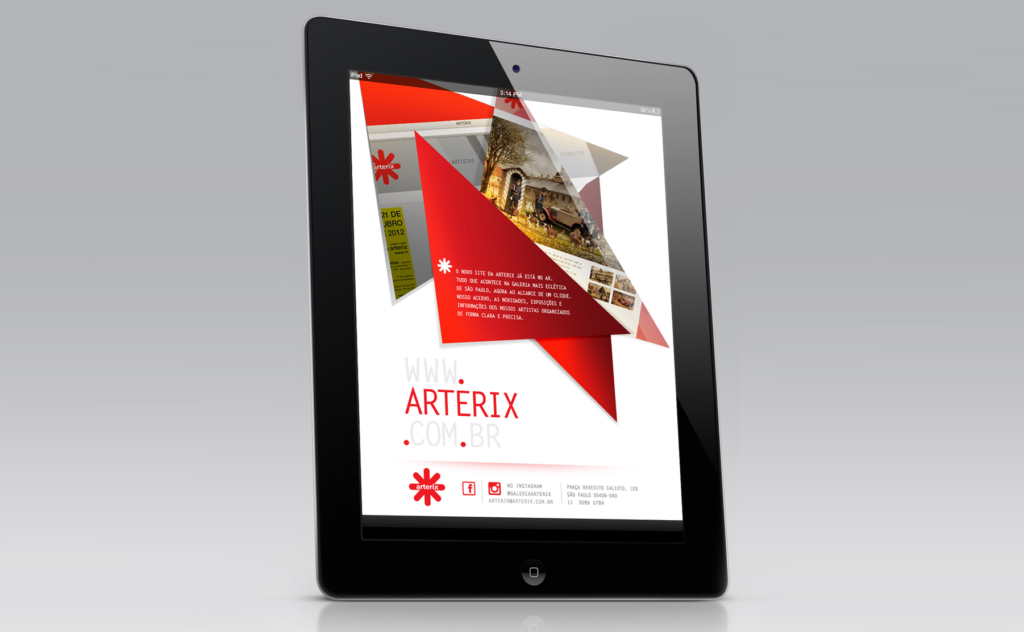Site Arterix | Agência Tudor